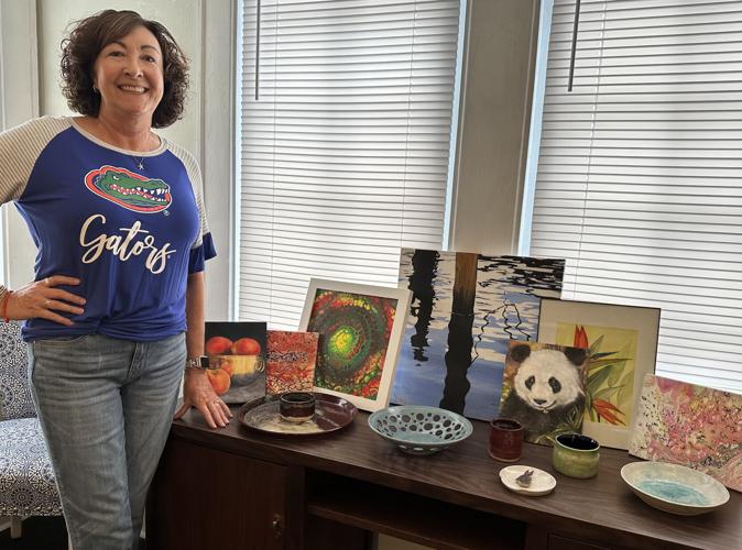 Two Sherri's win Art Festival raffle | News | midfloridanewspapers.com