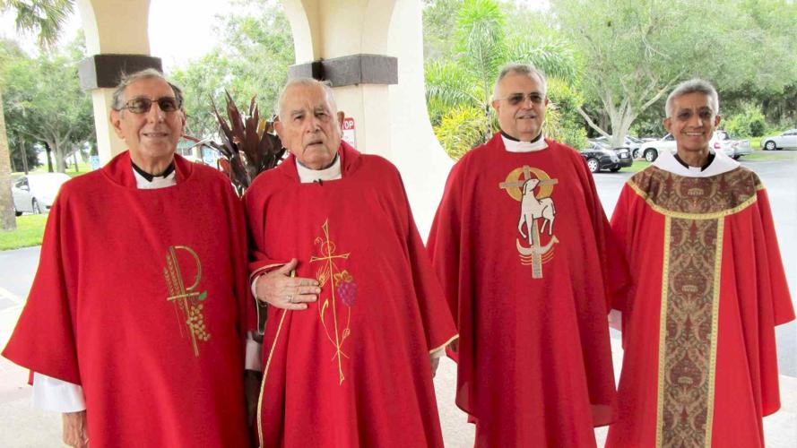 Father Lopez-Tovar hits 70 years in priesthood | Highlands News-Sun ...