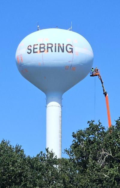 Landmark "Sebring" water tower being demolished | News ...