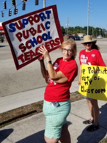 Teachers and support staff rally for public education | News ...