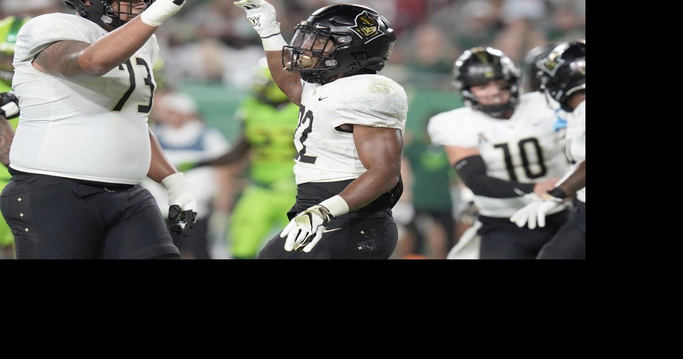 No. 25 UCF beats rival USF 46-39 to reach AAC title game | Highlands ...
