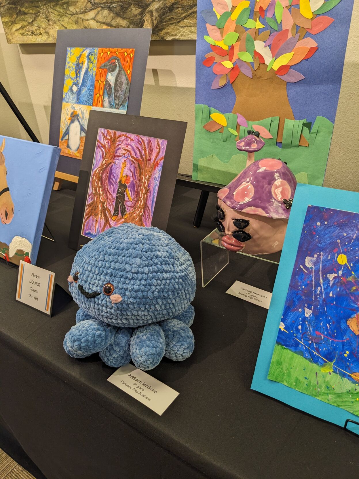 Students put on a stunning art show at Peter Powell Roberts Museum ...
