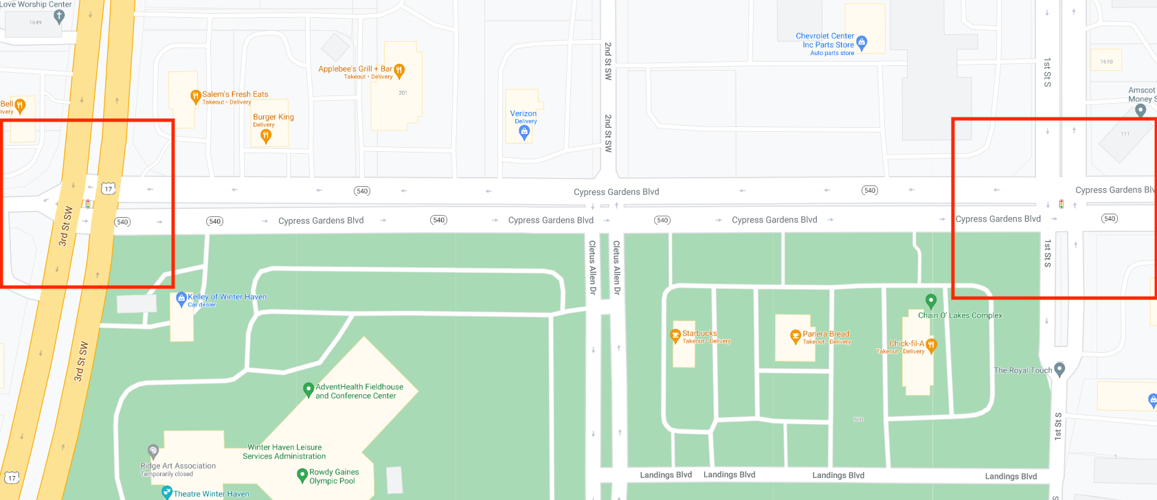 Improvements to busy Winter Haven intersections discussed | Winter ...