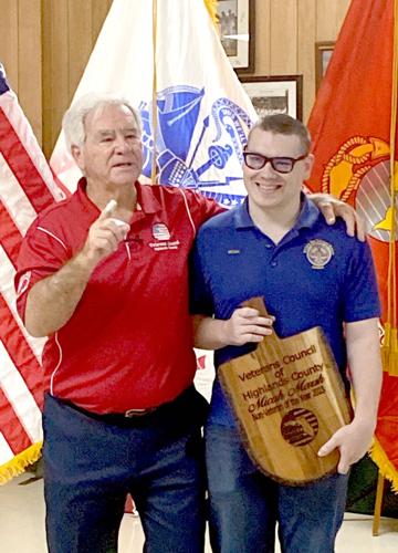 Saluted: Casey, Marsh honored by Veterans Council | Highlands Sun ...