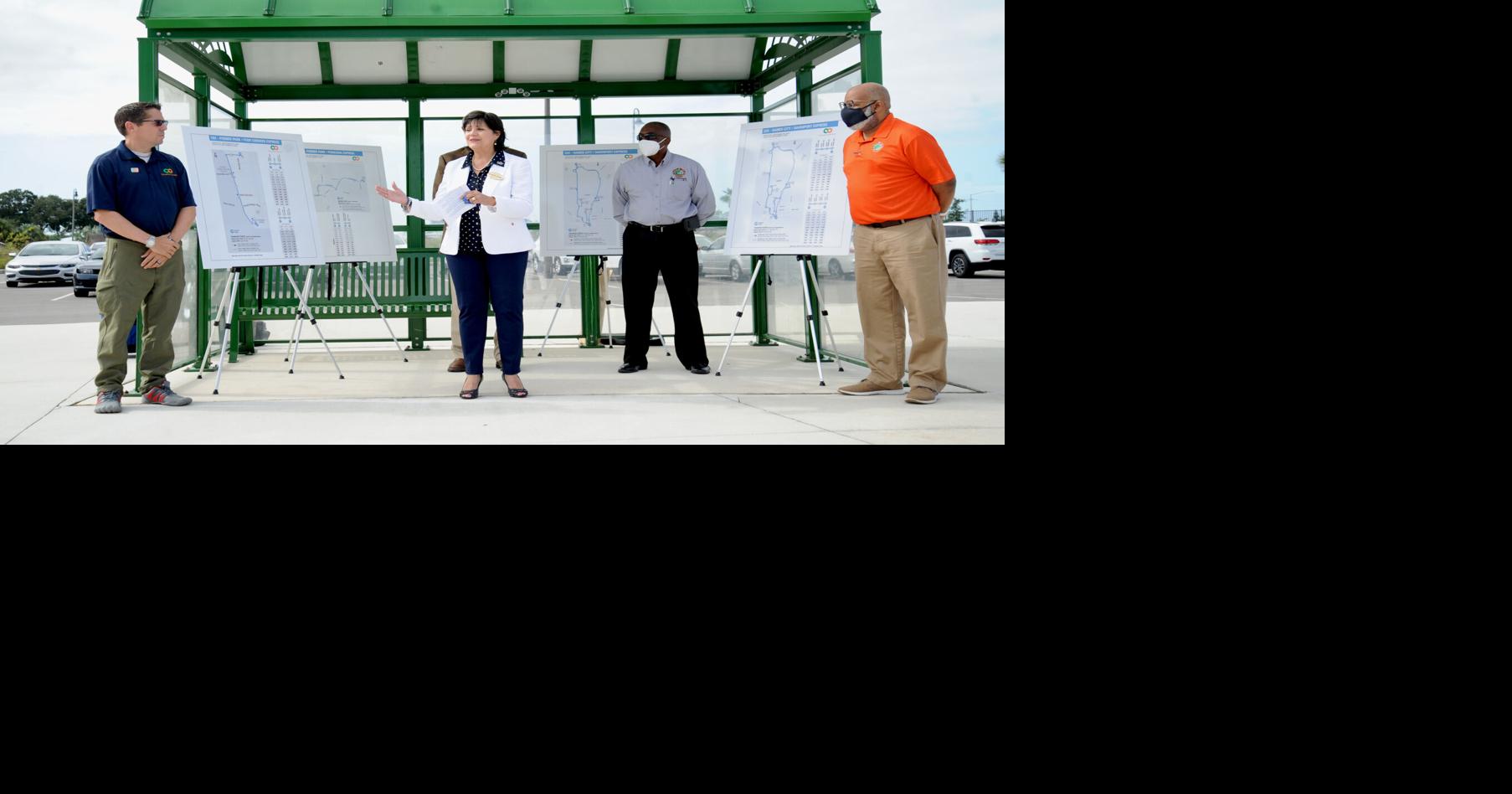 Citrus Connection cuts ribbon on Posner Park Park-and-Ride hub | Four ...