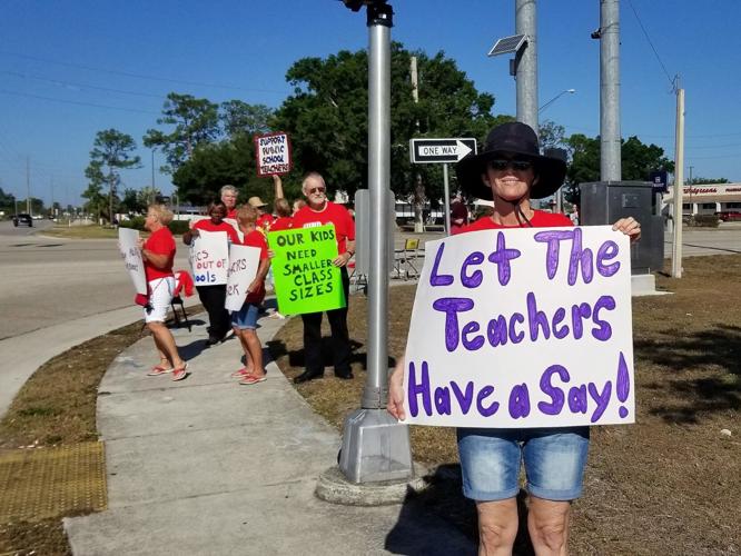 Teachers and support staff rally for public education | News ...