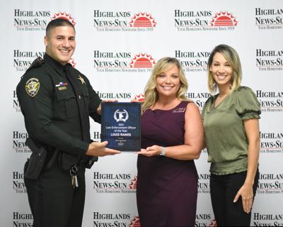 Ramos awarded Highlander Law Enforcement of the Year | Highlands News ...