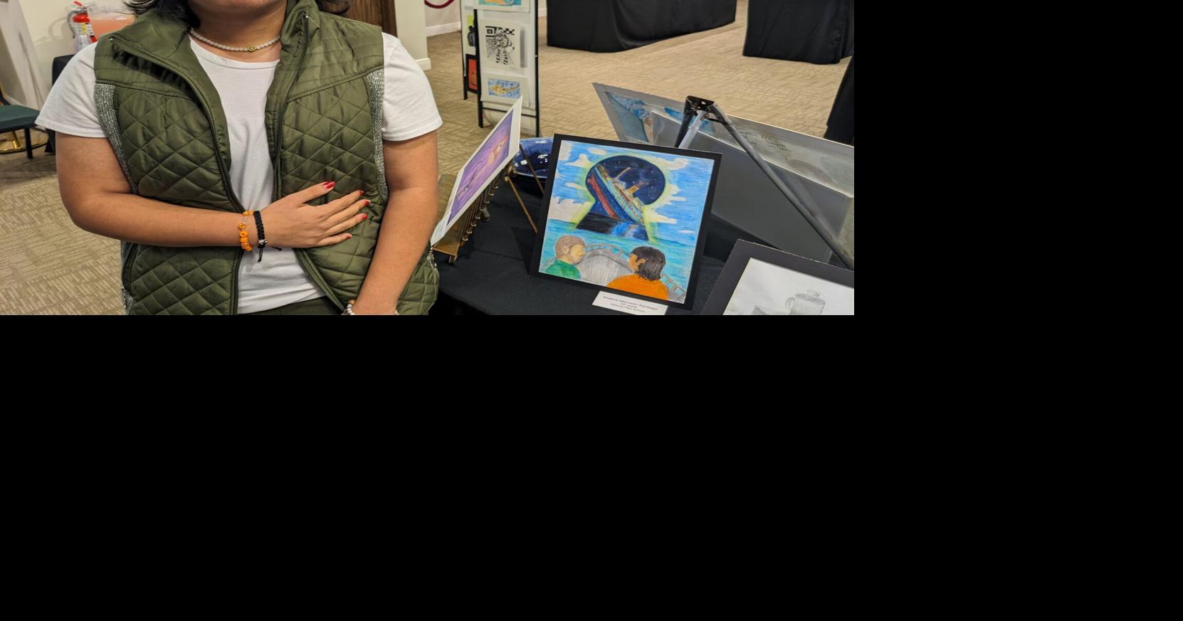 Students put on a stunning art show at Peter Powell Roberts Museum ...