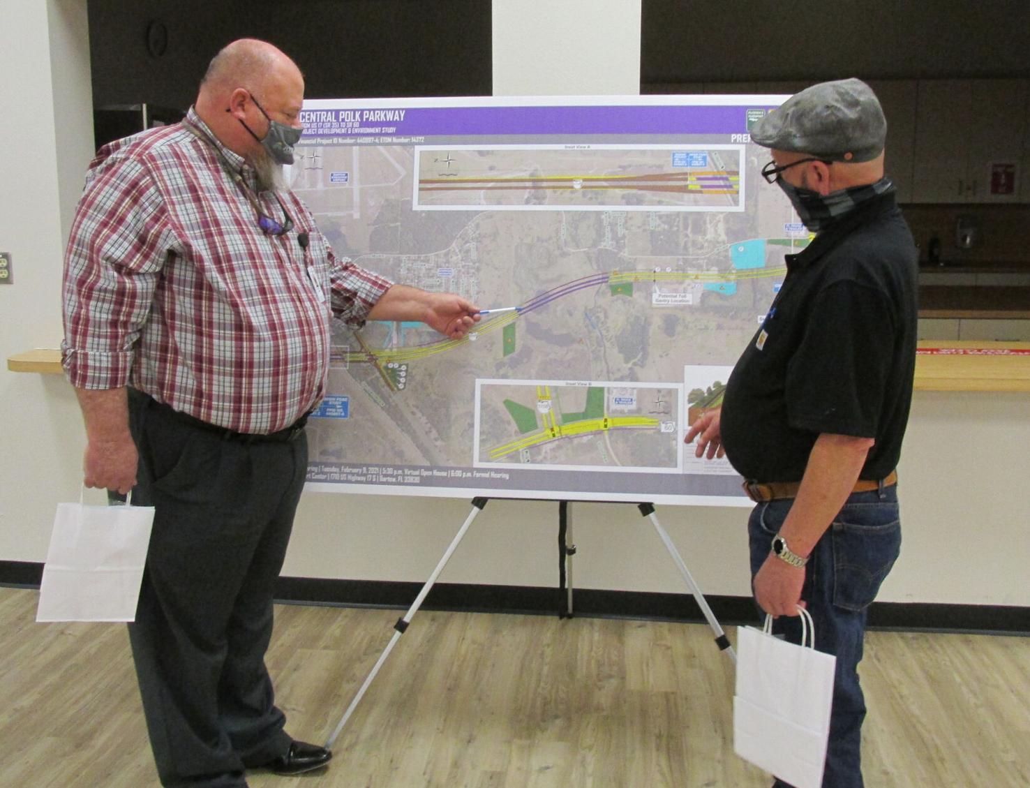 Proposed alignment for Polk Parkway extension presented at public ...