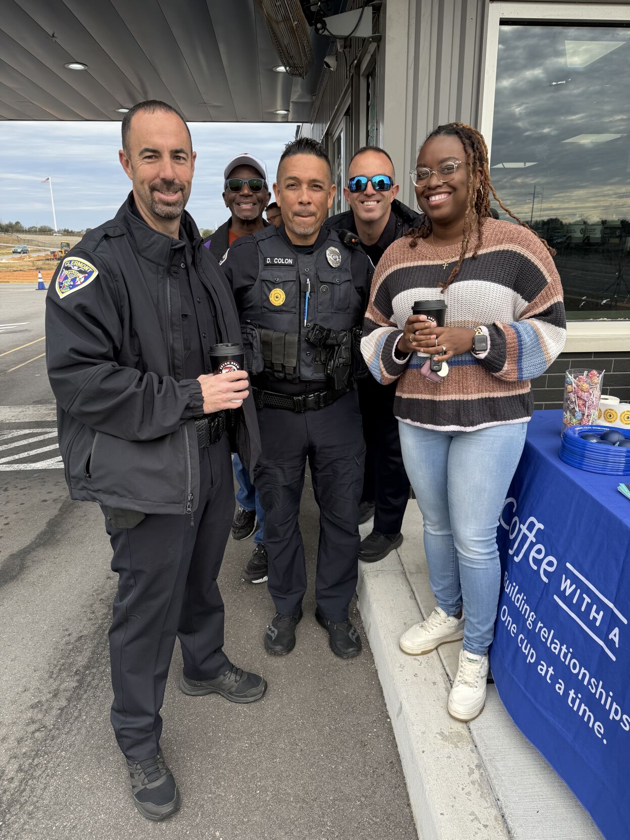 Community policing at its finest with year’s first Coffee with a Cop ...