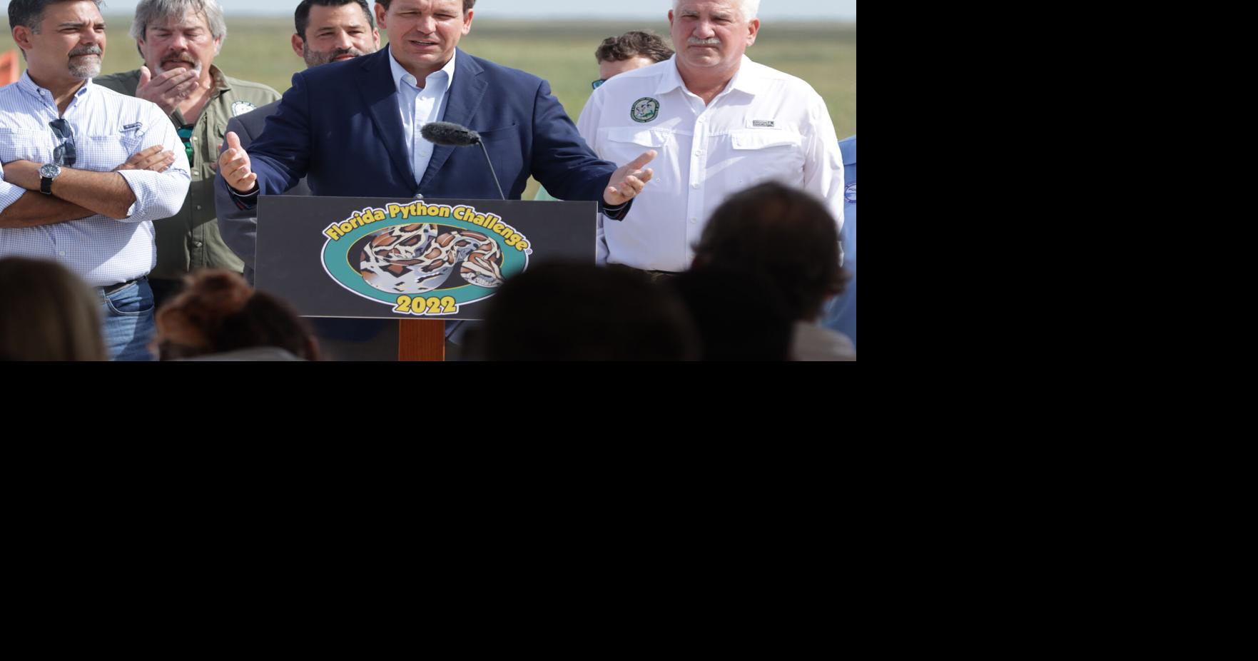 First Lady Casey DeSantis Kicks Off Florida Python Challenge ...
