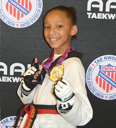 Polk 9-year-old making waves in taekwondo scene | Polk News Sun ...