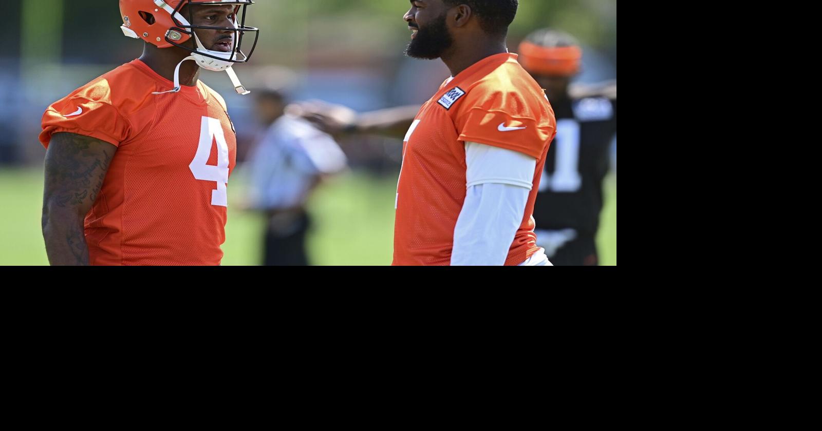 Deshaun Watson gets muted reaction at Browns' open practice | Highlands ...