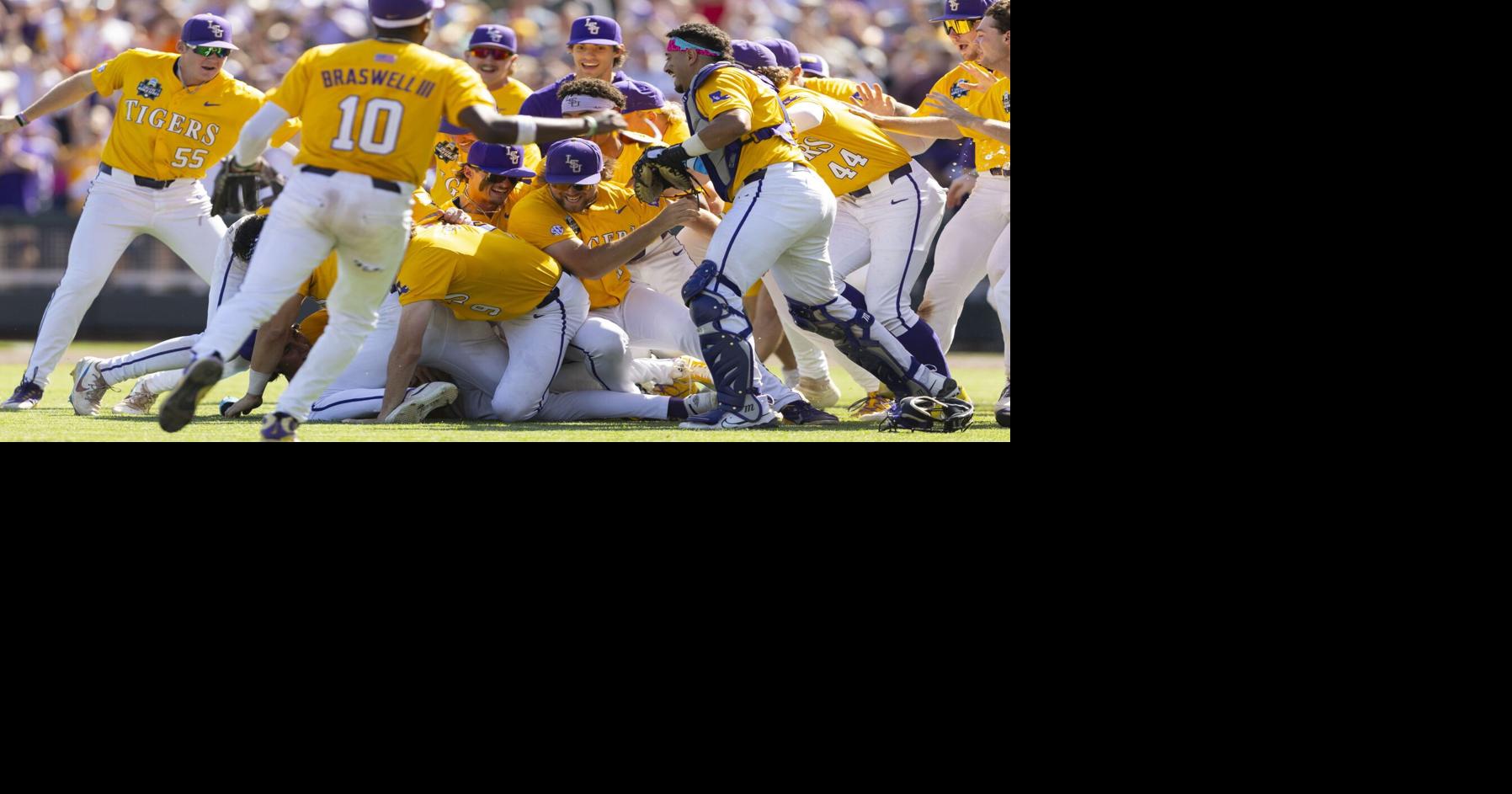 LSU sweeps Coastal Carolina in CWS finals for its 2nd national title in ...