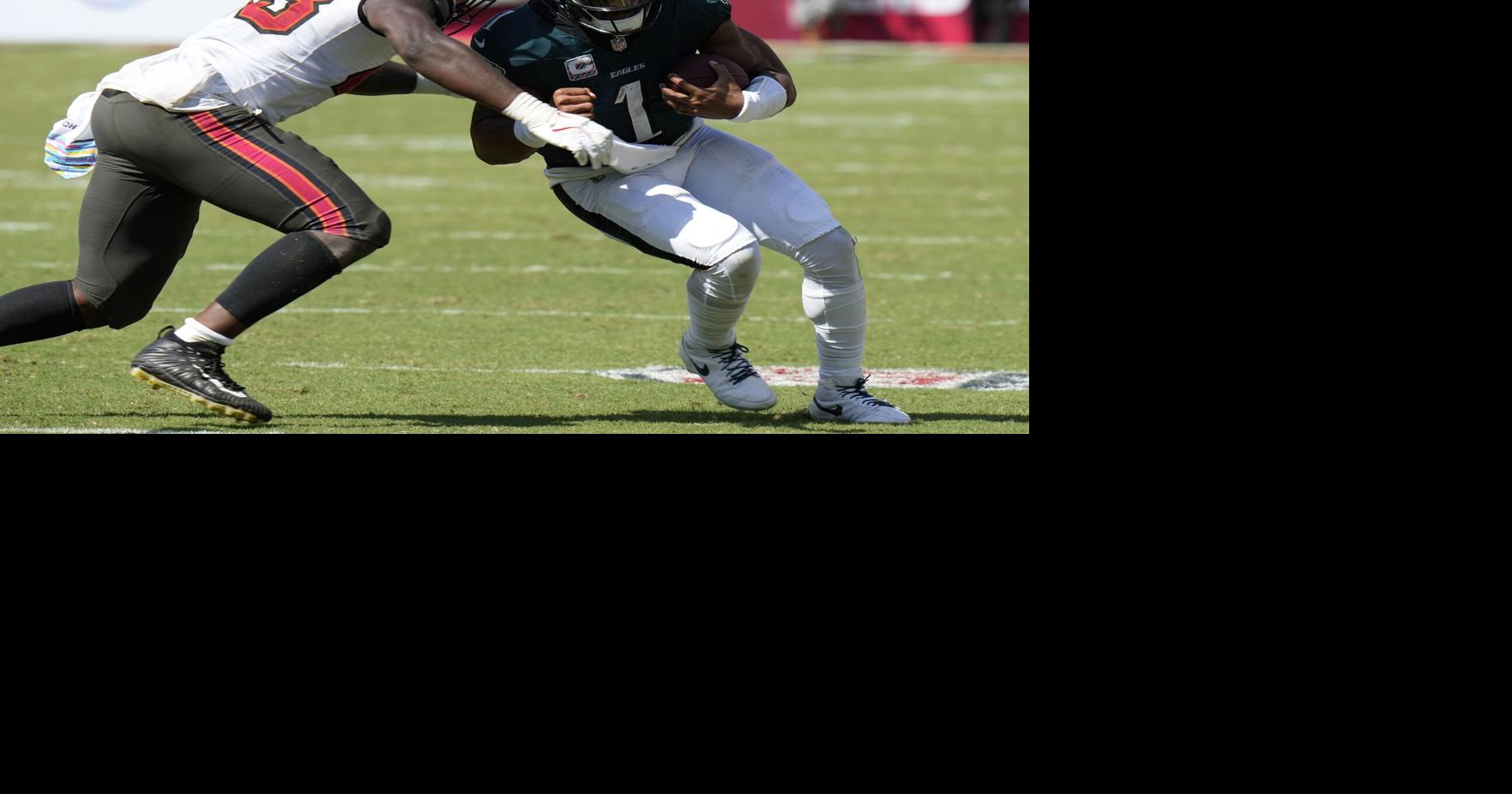 Mayfield accounts for 3 TDs to lead Bucs over Eagles 33-16 | Sports ...