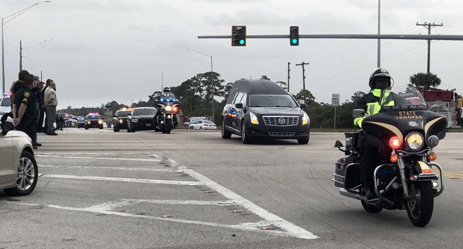 FHP Trooper Joseph Bullock gets hero's escort to Sarasota | Highlands ...