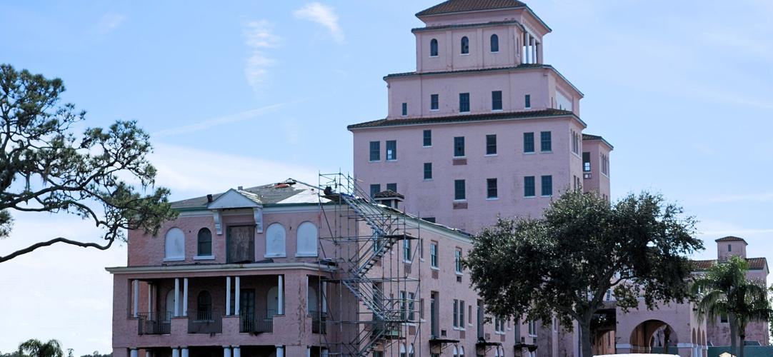 Harder Hall restoration starts at the top | News | midfloridanewspapers.com