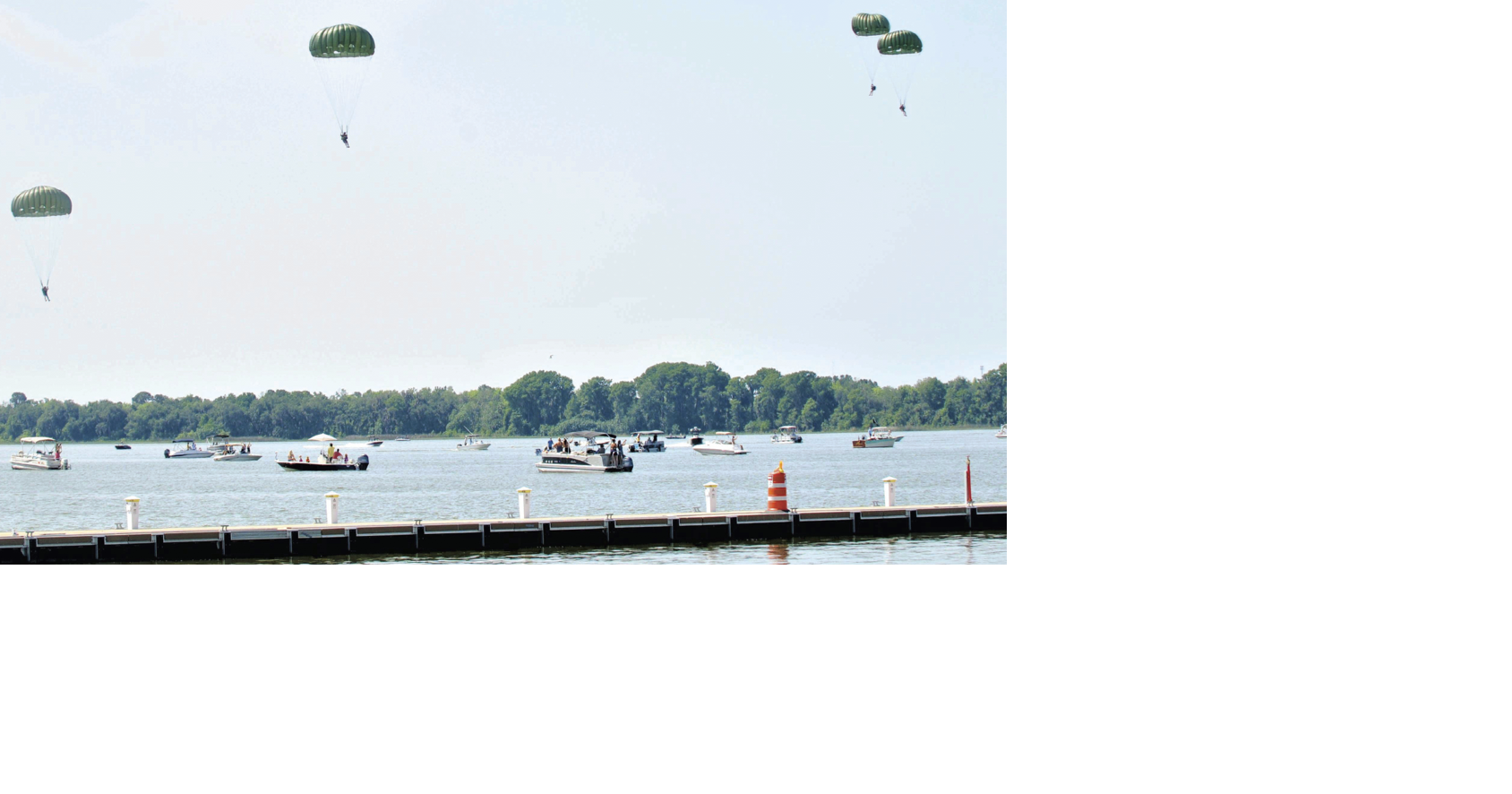 Parachutes over Lake Dora | Triangle News Leader | midfloridanewspapers.com