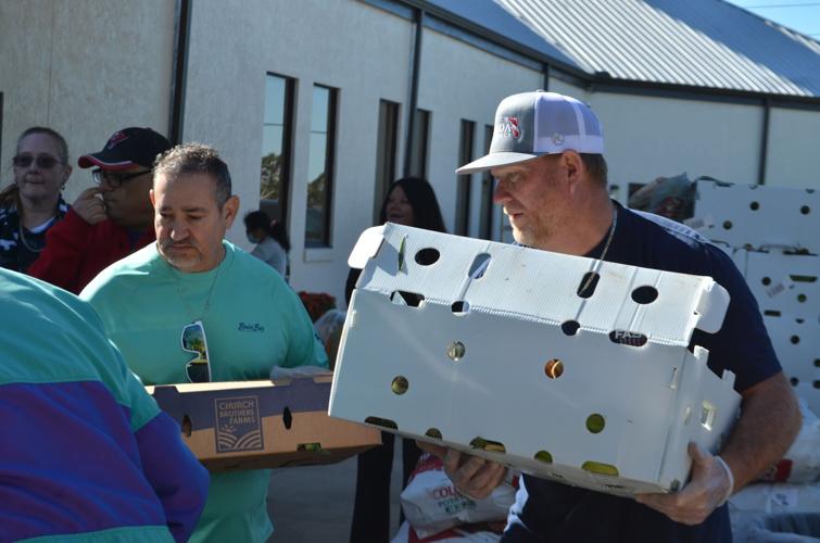 Distribution donates over 5,500 pounds of food, another scheduled ...