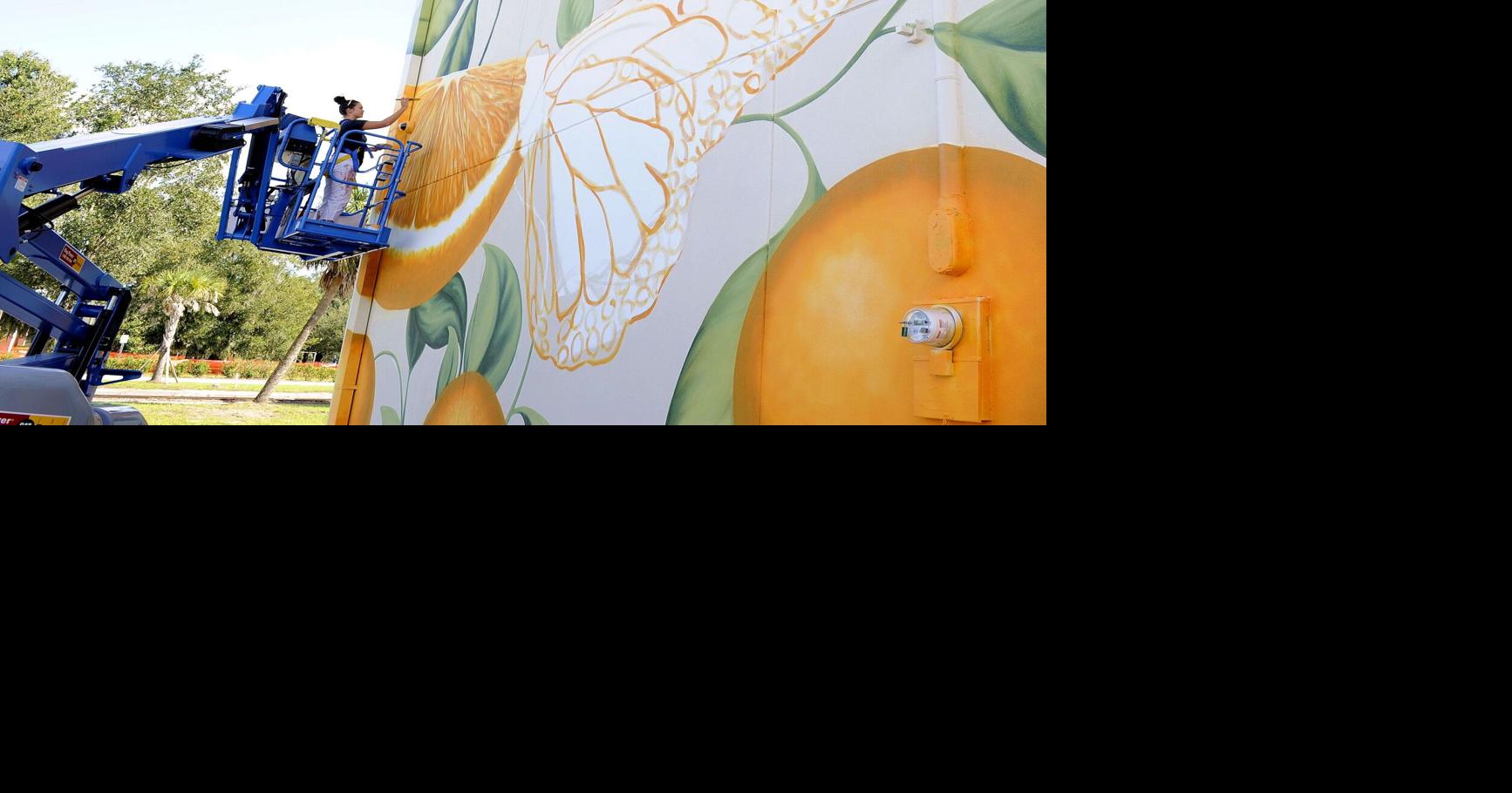 Polk artist commissioned to paint Lake Wales mural | Photos | Four ...