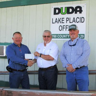 Duda Sod supports Lake Placid FFA Alumni | Highlands News-Sun ...