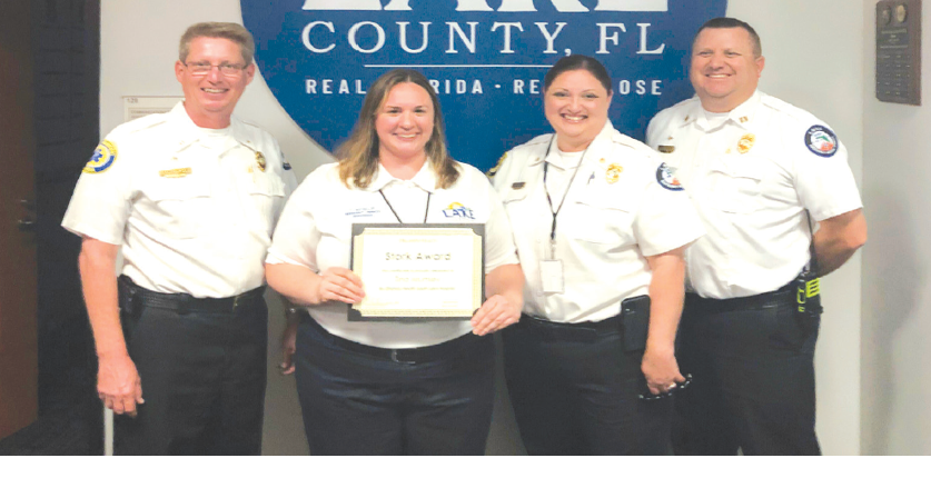 First-ever Stork Award presented | Clermont News Leader ...