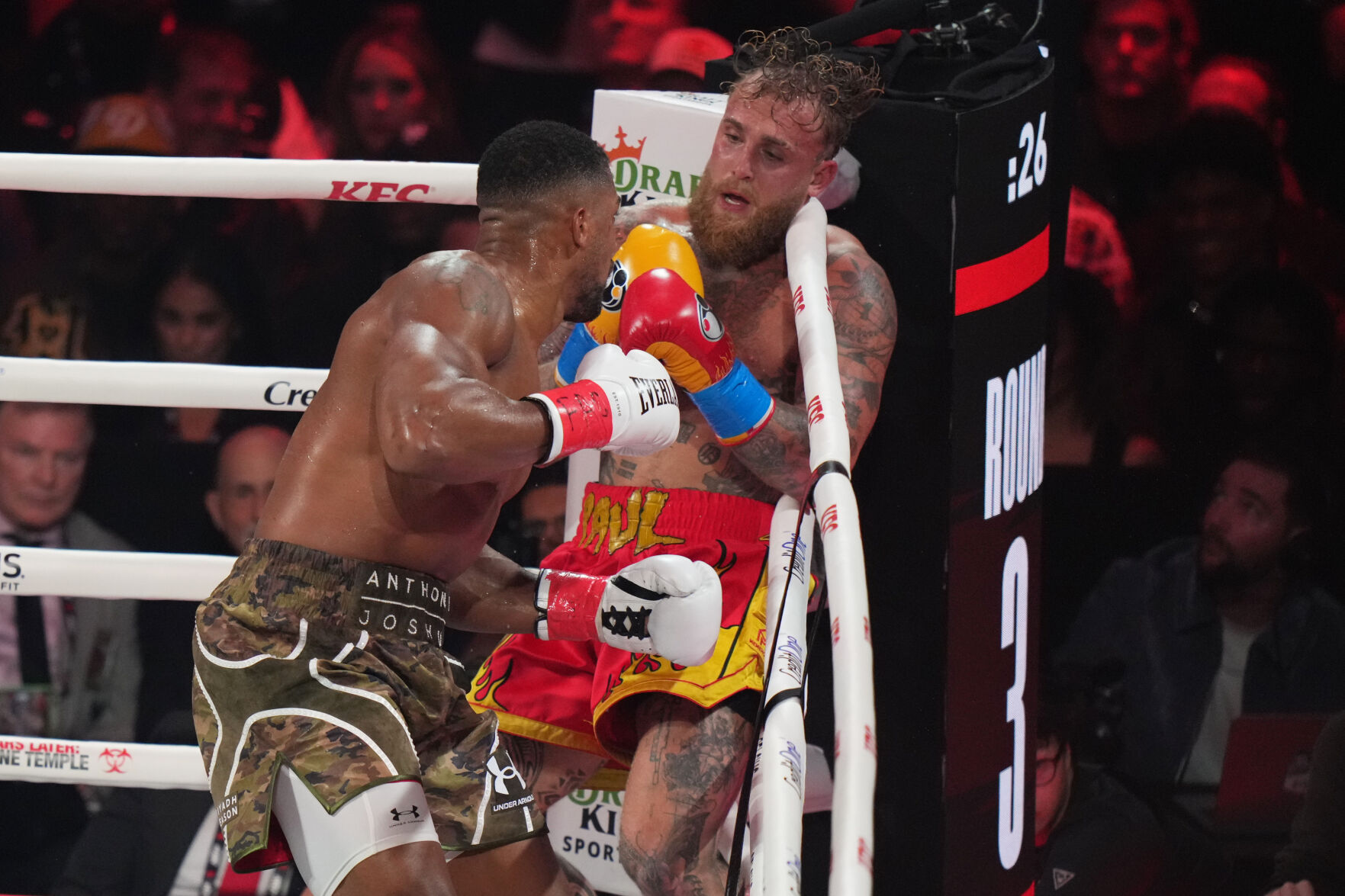 Anthony Joshua knocks out Jake Paul in 6th round | Highlands News-Sun ...