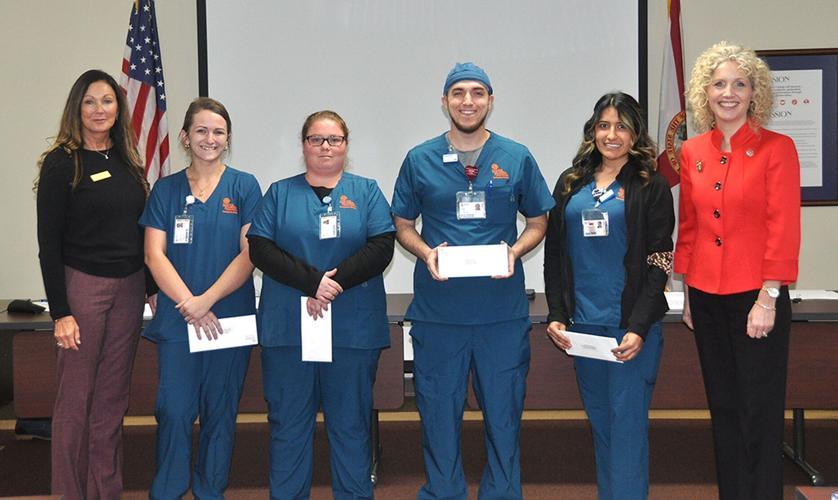 SFSC health sciences students receive scholarships through the FCS ...