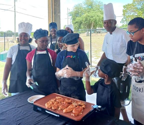 Kids learn kitchen safety with cooking class | News ...