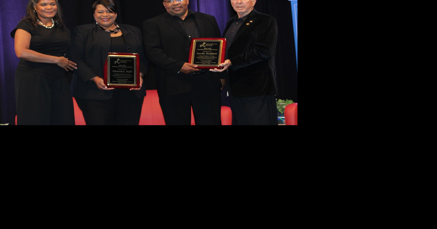 Reddick, Hall, named Polk Career Source Champions | Four Corners Sun ...
