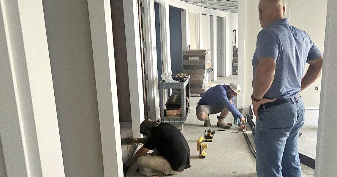 Office building renovation nearing completion | News ...
