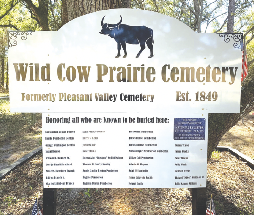 Wild Cow Prairie Cemetery dedication | Sumter County Shopper ...