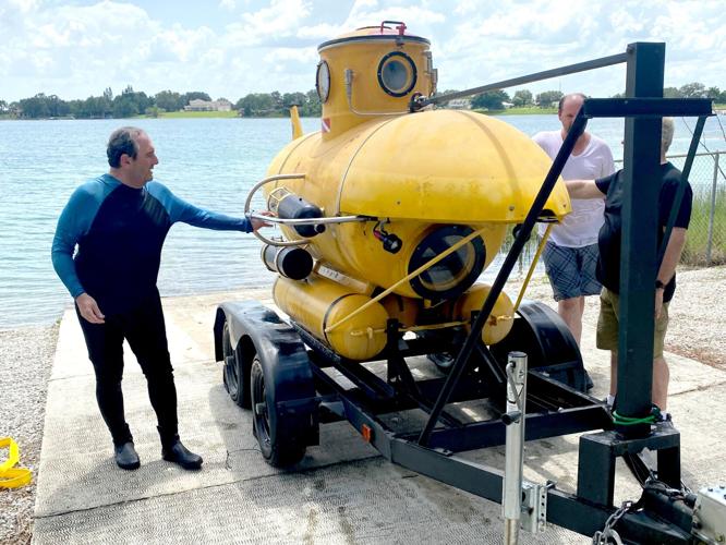 Divers train in a yellow submarine | Highlands News-Sun ...