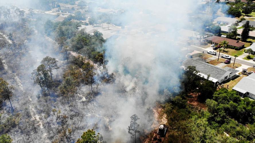 Brush fire sparks evacuations, fight enters day two | Highlands News ...