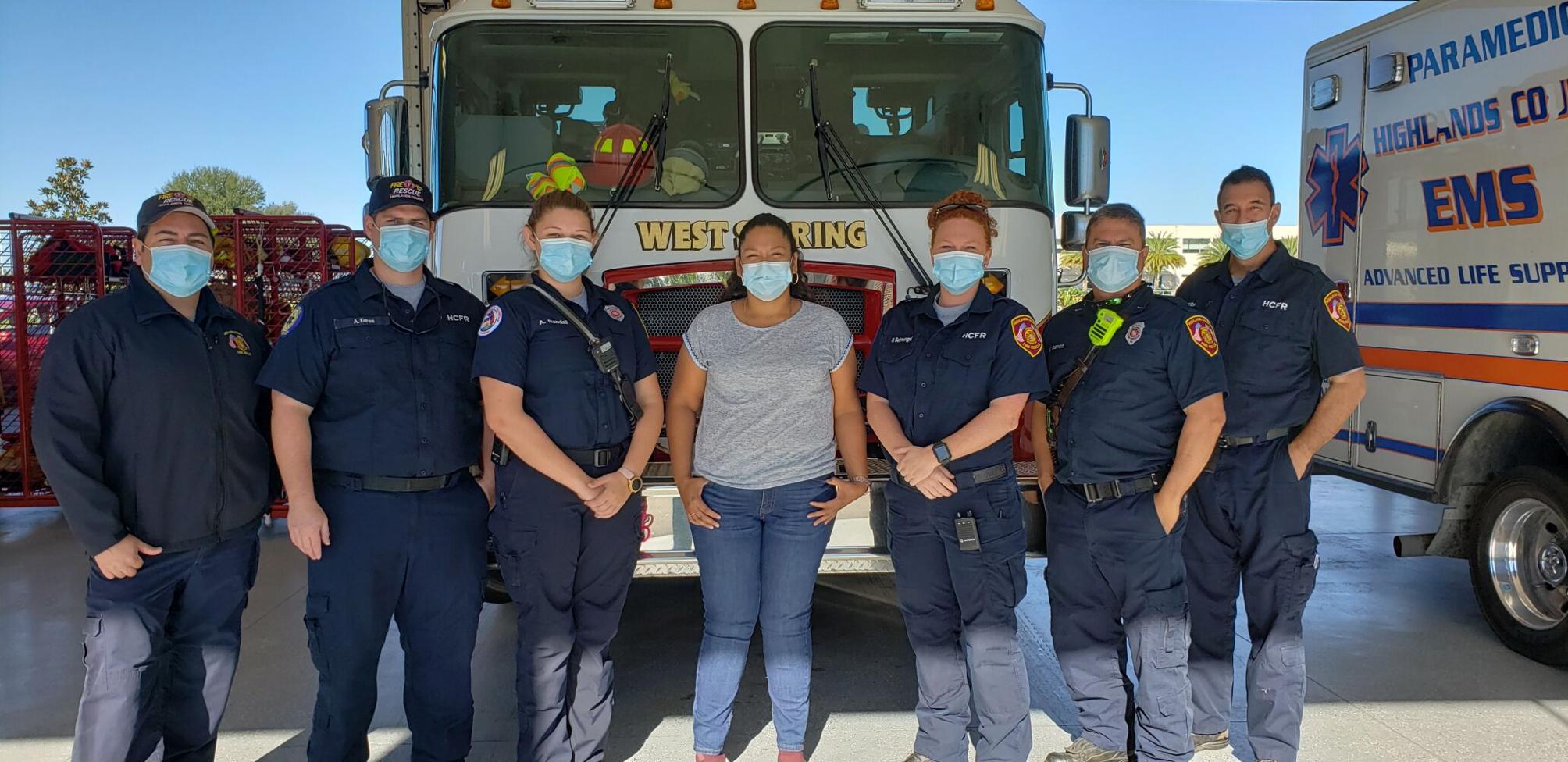 Firefighter and EMS union help local families | Highlands News-Sun ...