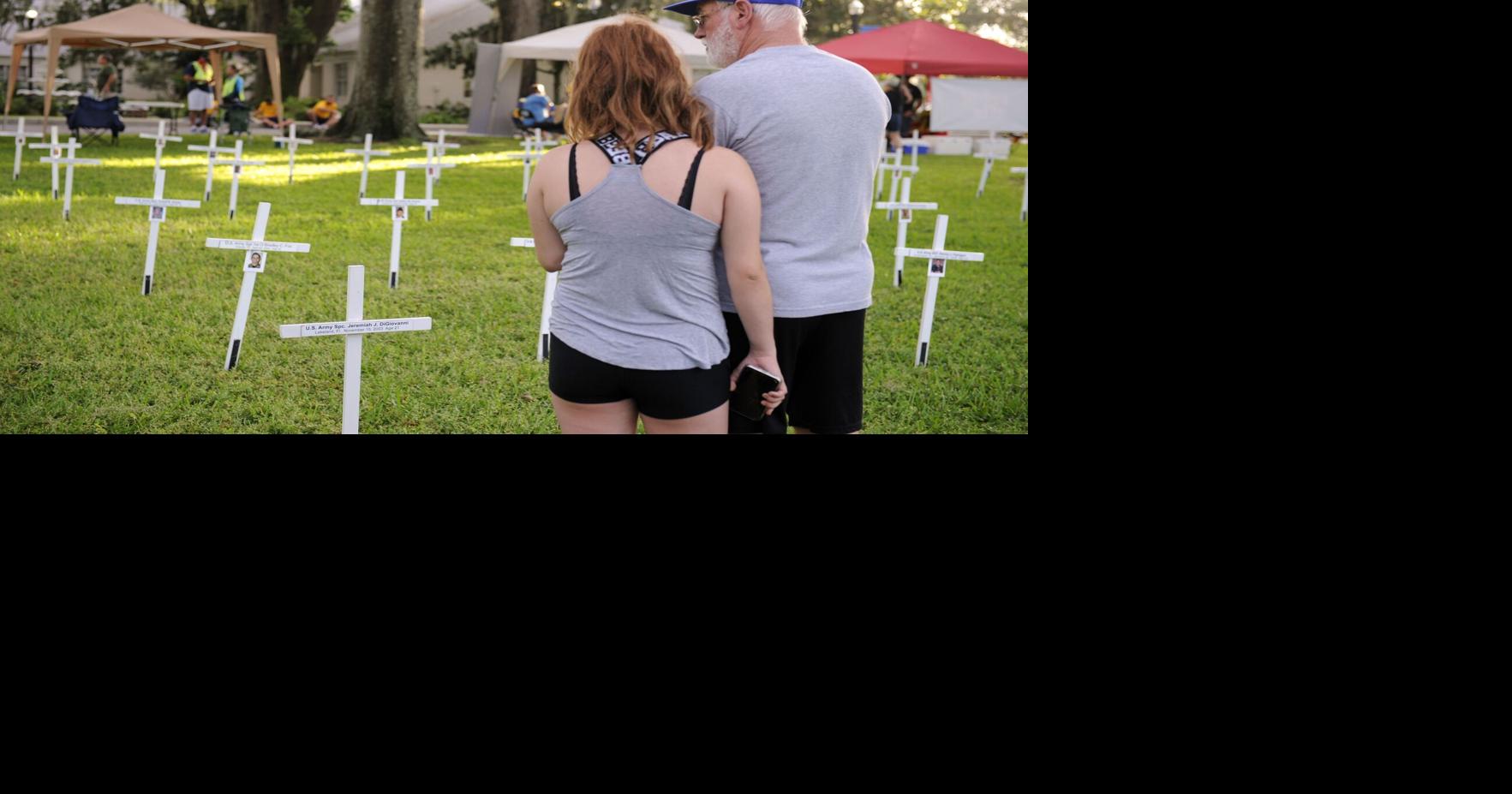Honoring our fallen heroes with Warrior Walk | Polk News Sun ...