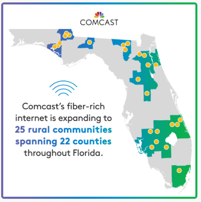 Comcast expanding Xfinity 10G network to rural Florida | | midfloridanewspapers.com