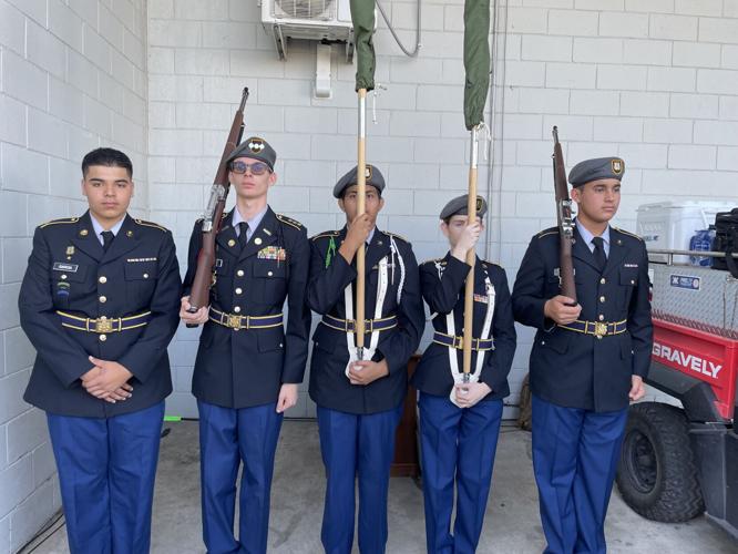 JROTC presents colors at Mobil 1 Twelve Hours of Sebring | Highlands ...