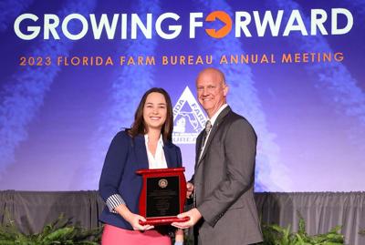 Lawmaker receives Legislator of the Year honor from Florida Farm Bureau ...