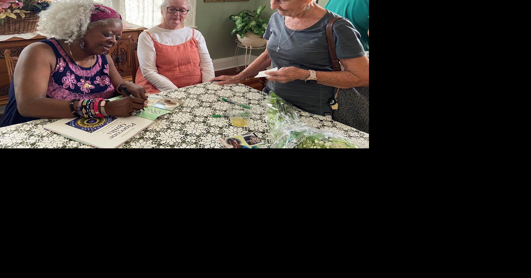 Sew successful: Local author's book signing a hit ...