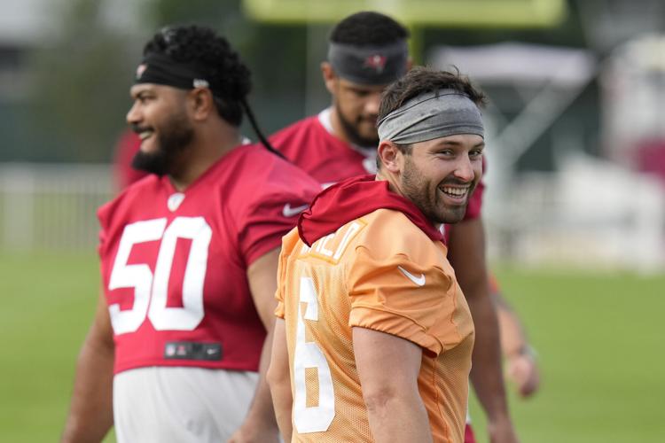 Mayfield, Trask competing to become Buccaneers starter | National ...