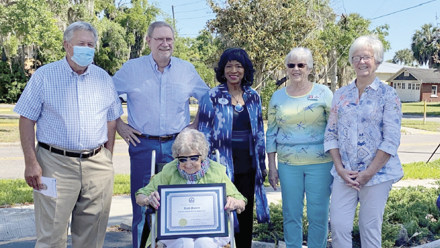 Tree dedication honors Ruth Squire | Triangle News Leader ...