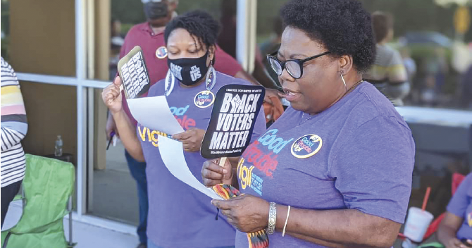 ‘Good Trouble’ candlelight vigil | Triangle News Leader ...