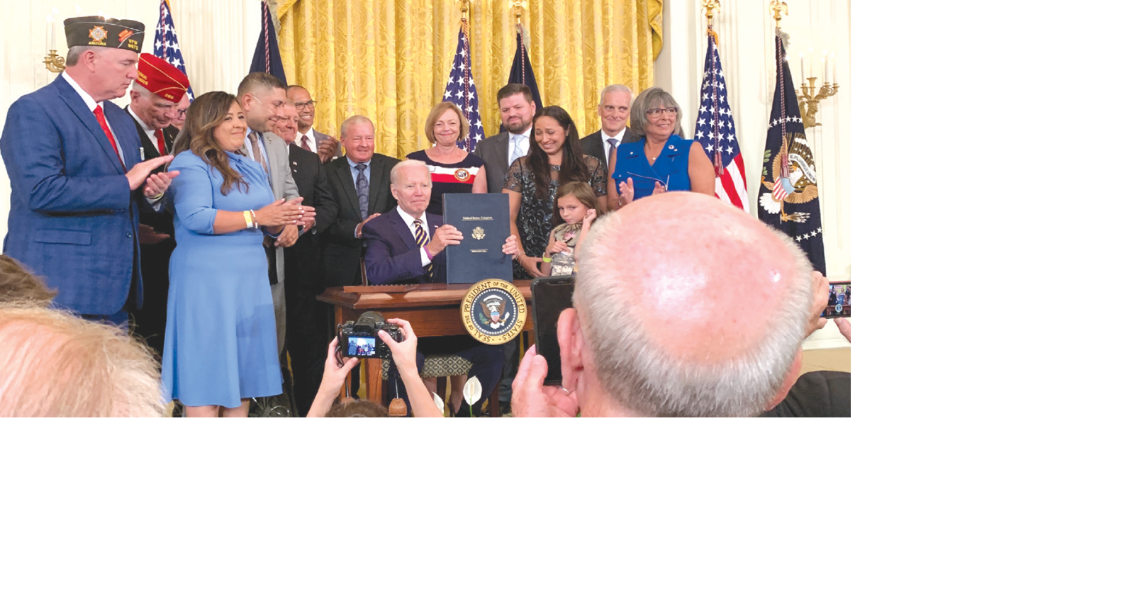 A beneficial bill results from the horrors of war | Triangle News ...