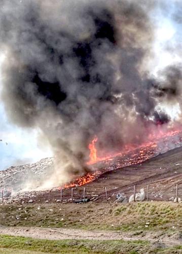 Landfill catches fire again; batteries suspected | News ...