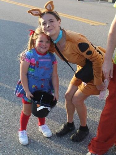 Kids and adults in costumes raid Halloween Block Party | Highlands Sun ...