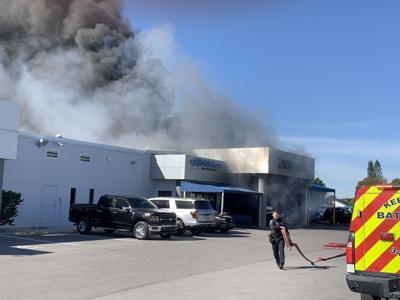 Winter Haven Fire responds to fire at Jarrett Gordon Ford | Winter ...