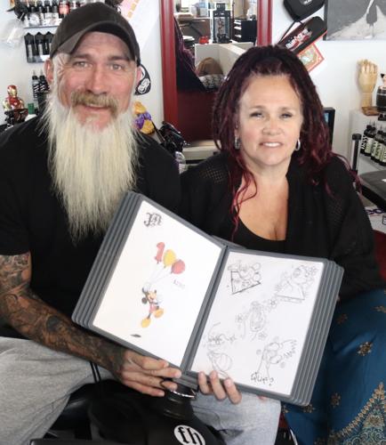 Local tattoo studio celebrates 100 years of Disney Company | Four ...
