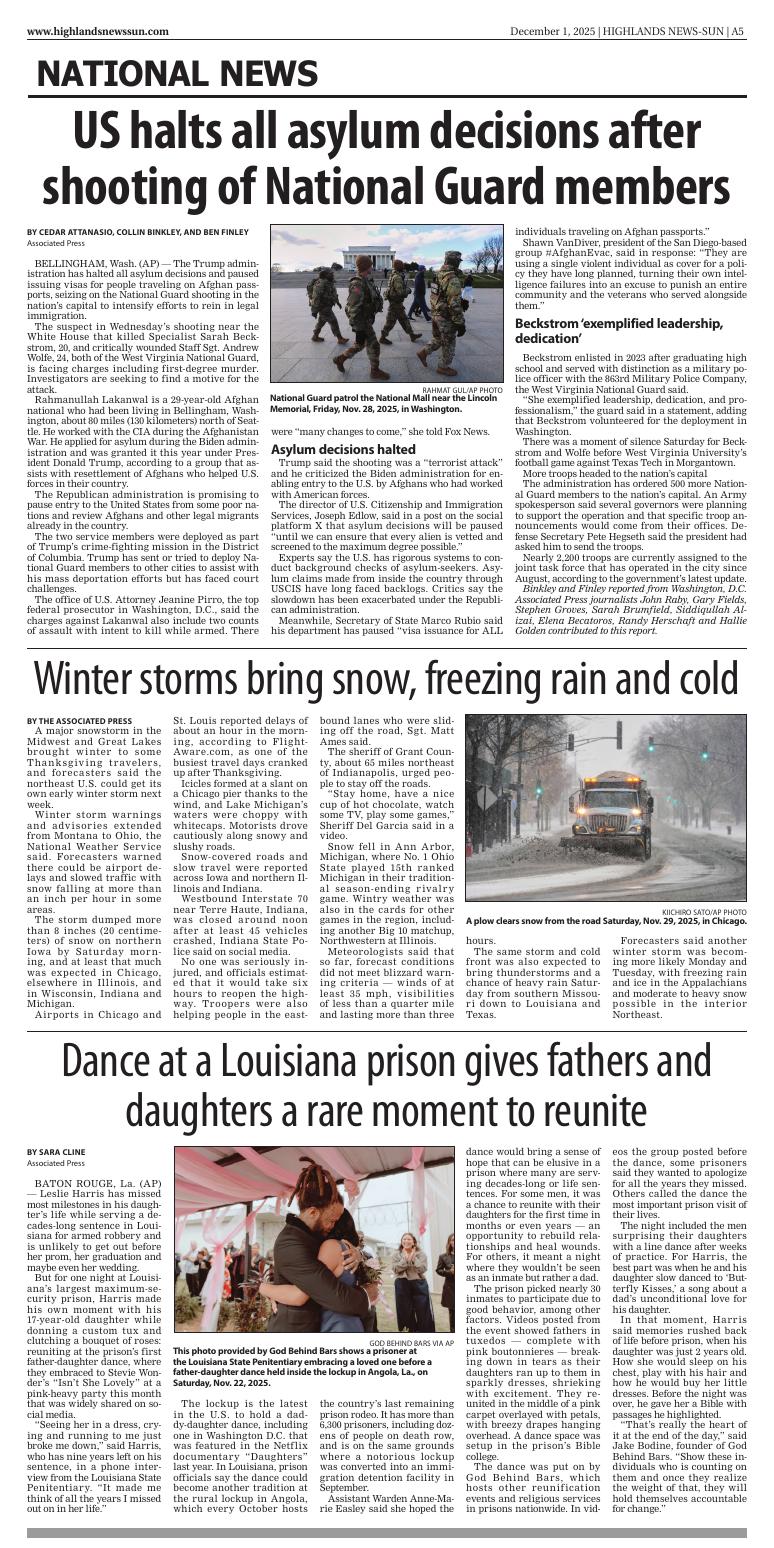 Page A5 | Highlands News-Sun | midfloridanewspapers.com