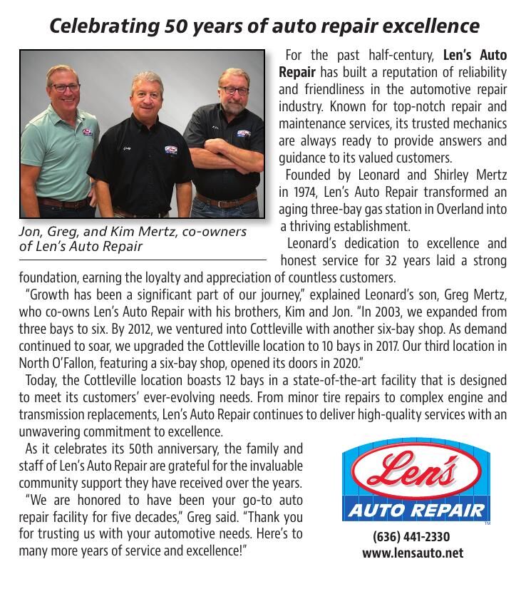 Celebrating 50 years of auto repair excellence | Business ...